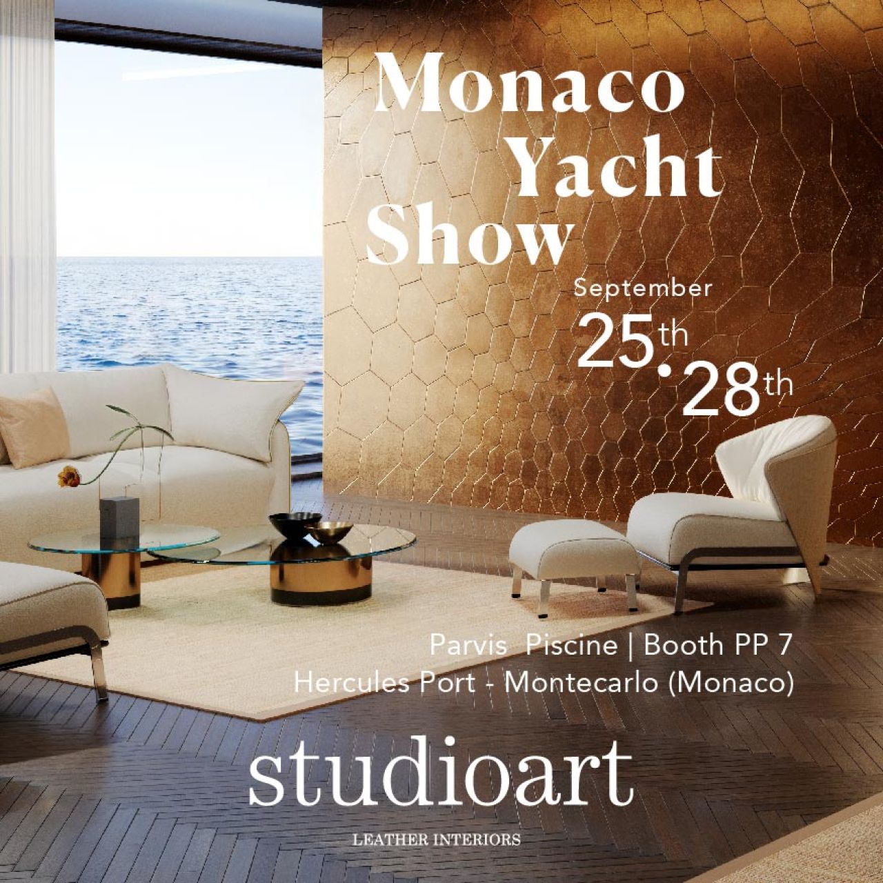 Studioart @ Monaco Yacht Show 2024 | Studioart